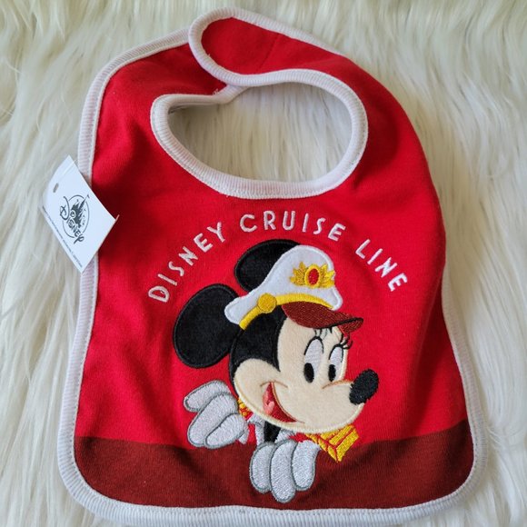 Disney | Accessories | Disney Cruise Line Minnie Mouse Bib | Poshmark